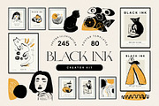 Black Ink Creator Kit