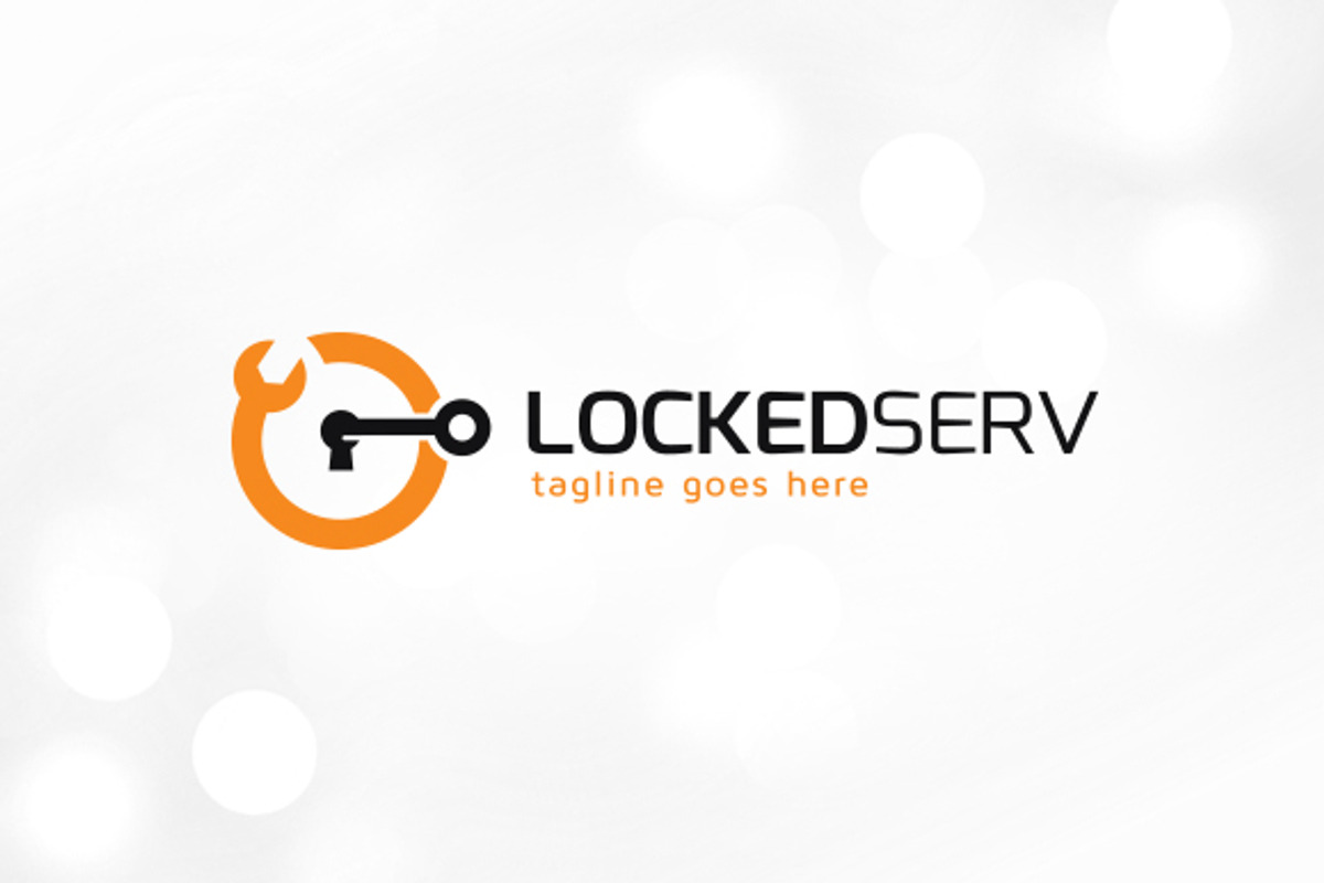Lock Service Logo Template, a Branding & Logo Template by gunaonedesign