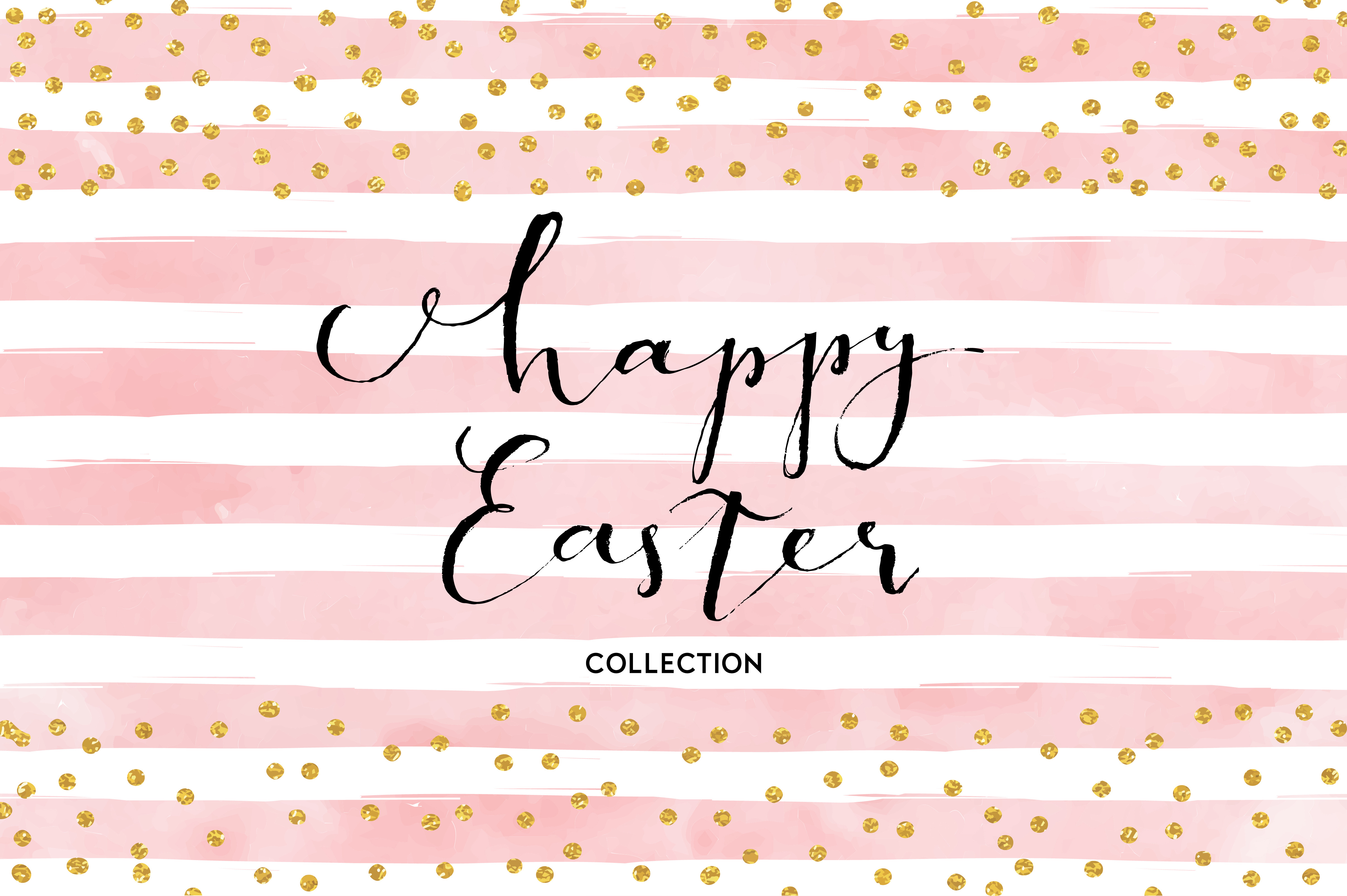 Happy Easter collection, a Decorative Illustration by Artnis | Creative ...