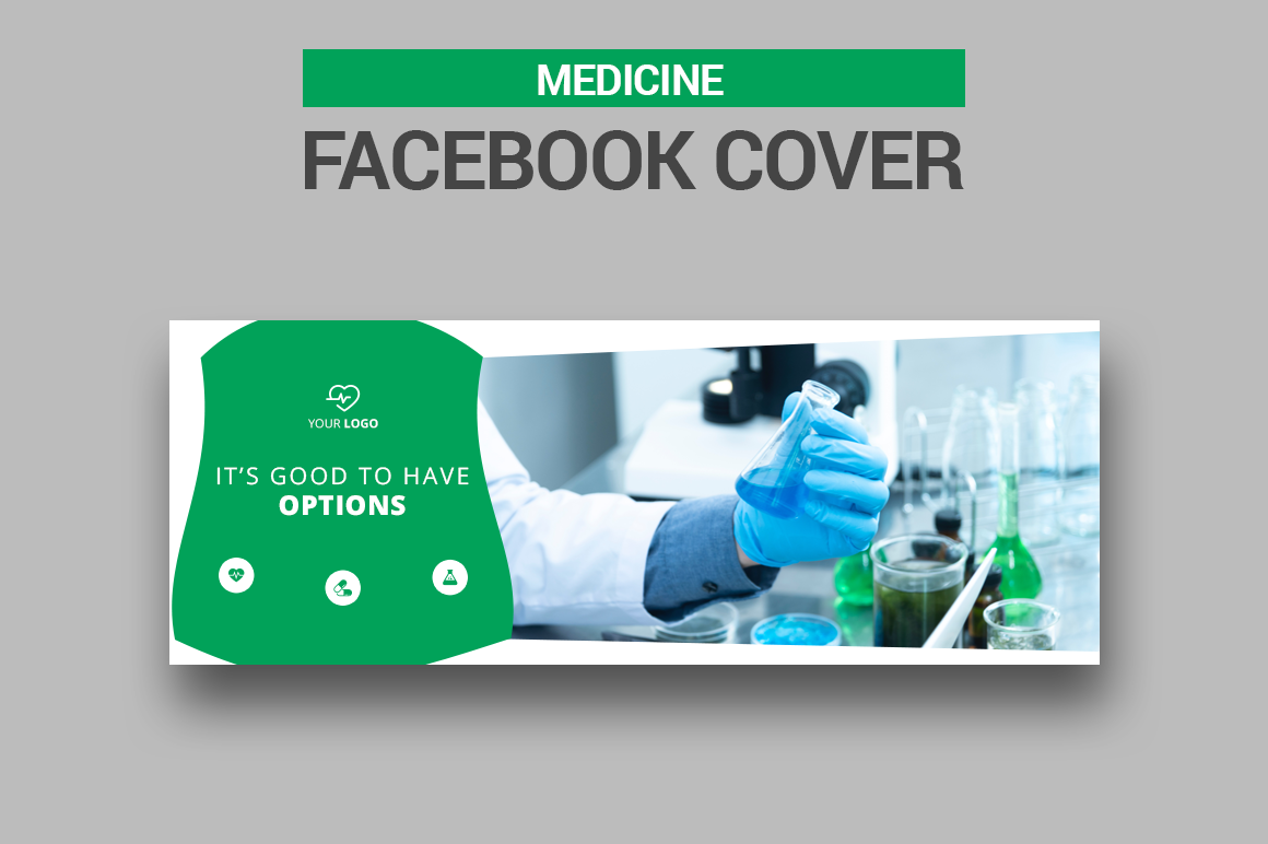Medicine - Facebook Cover, a Social Media Template by Creatricks