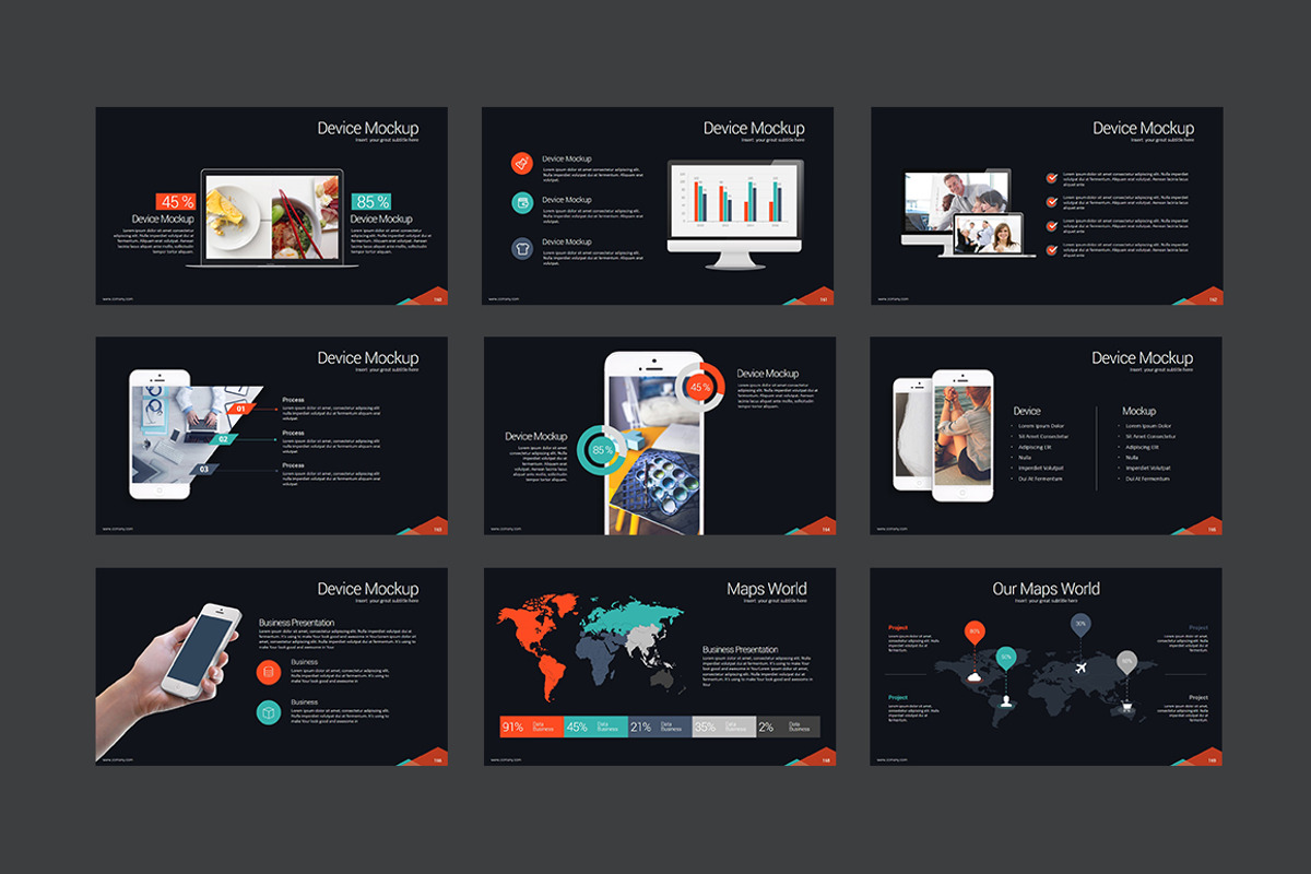 Marketing Idea PowerPoint Template, a Presentation Template by Stock Shape