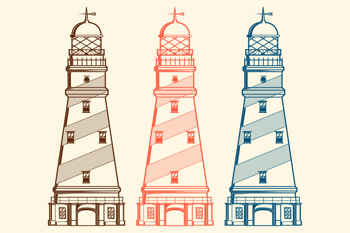 Lighthouse | Graphic Objects ~ Creative Market