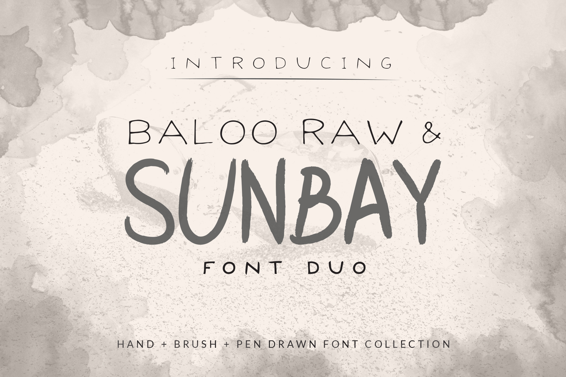 Sunbay Brsuh + Baloo Font Collection, a Sans Serif Font by Designertale