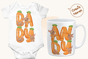 Carrot & Bunny Alphabets & Numbers