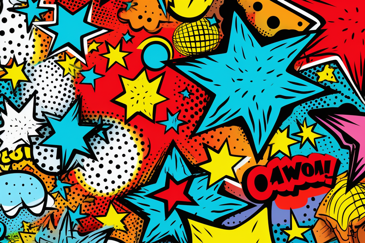 Comic Pop Art Pattern