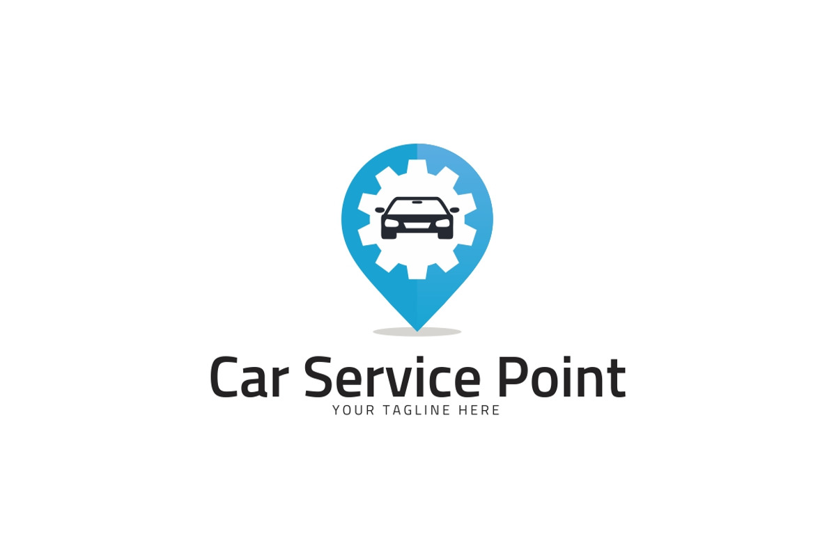 Car Service Location Logo Template, a Branding & Logo Template by ...