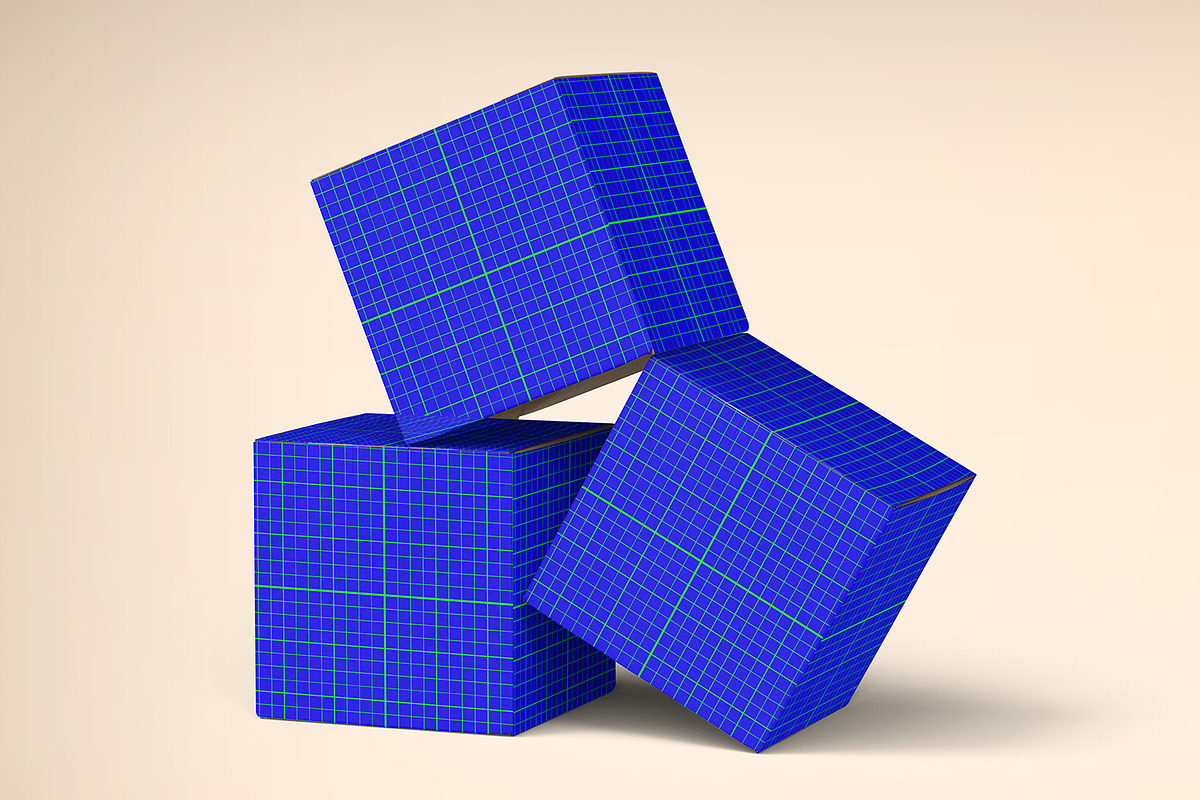 Square Craft Paper Box Packaging