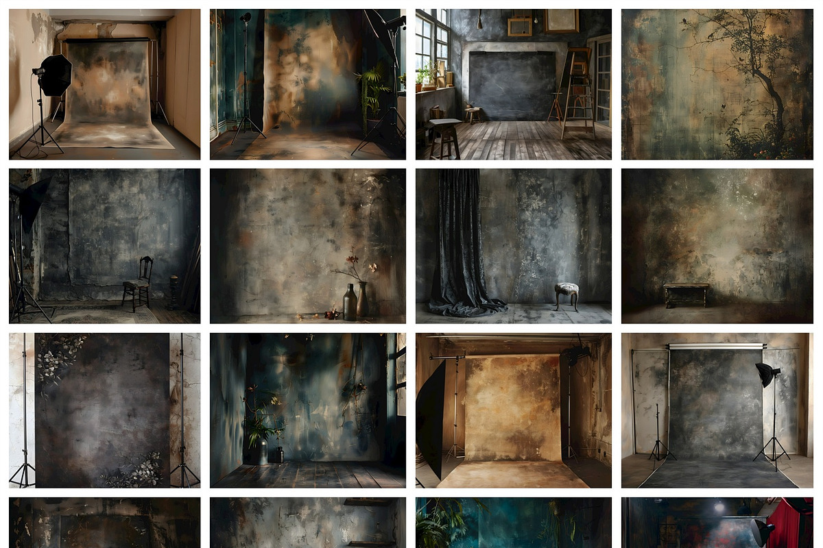 25 Old Master studio Backdrops JPG, a Background Graphic by Walllow ...