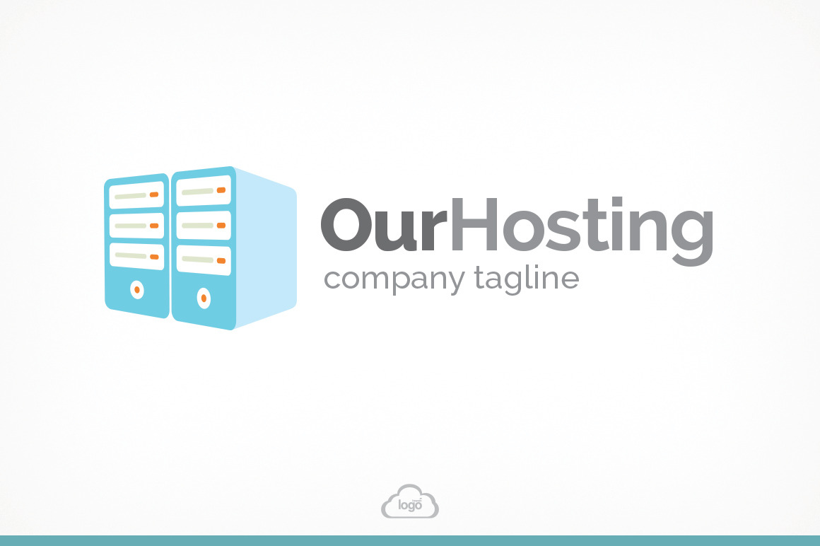 Our Hosting Logo Template, a Branding & Logo Template by Logo Heaven