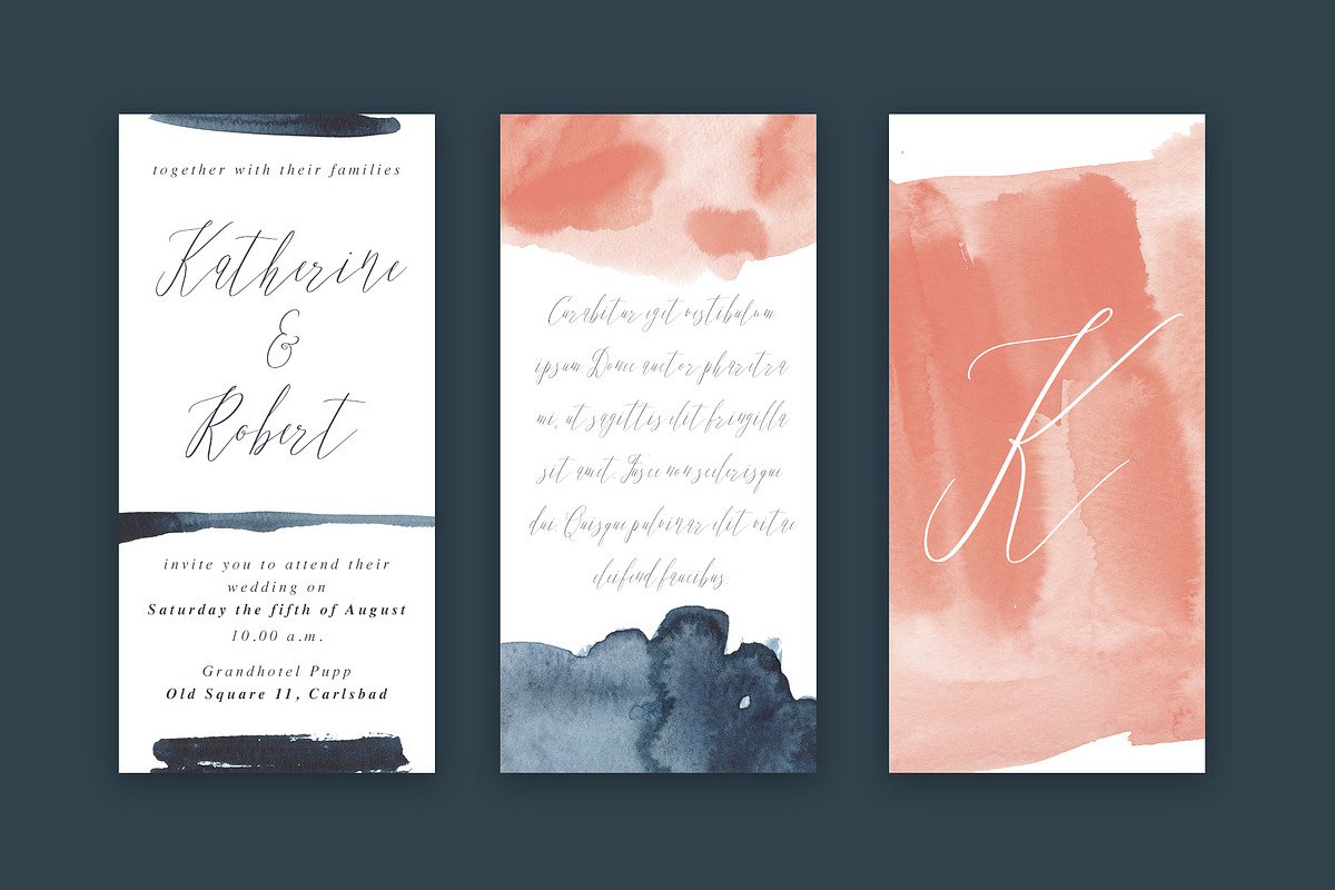 Hello Bride Font with Extras, a Script Font by Rad Fonts