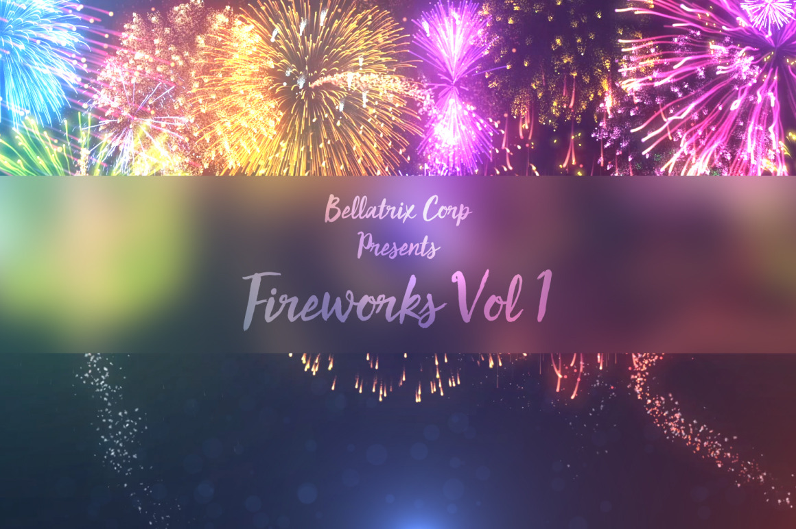 Fireworks Pack vol 1, an Object Graphic by BellatrixCorp