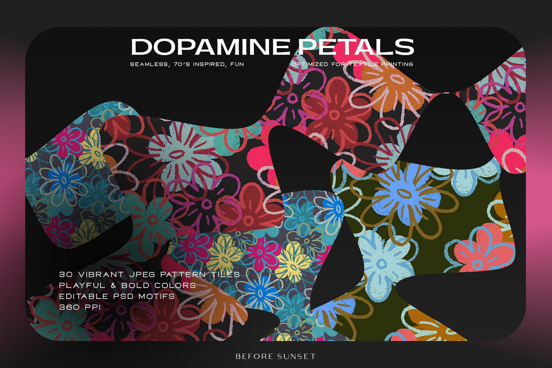 DOPAMINE PETAL | Seamless Patterns
