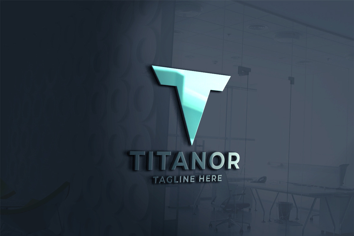 Titanor Letter T Logo, a Branding & Logo Template by Design_Planet