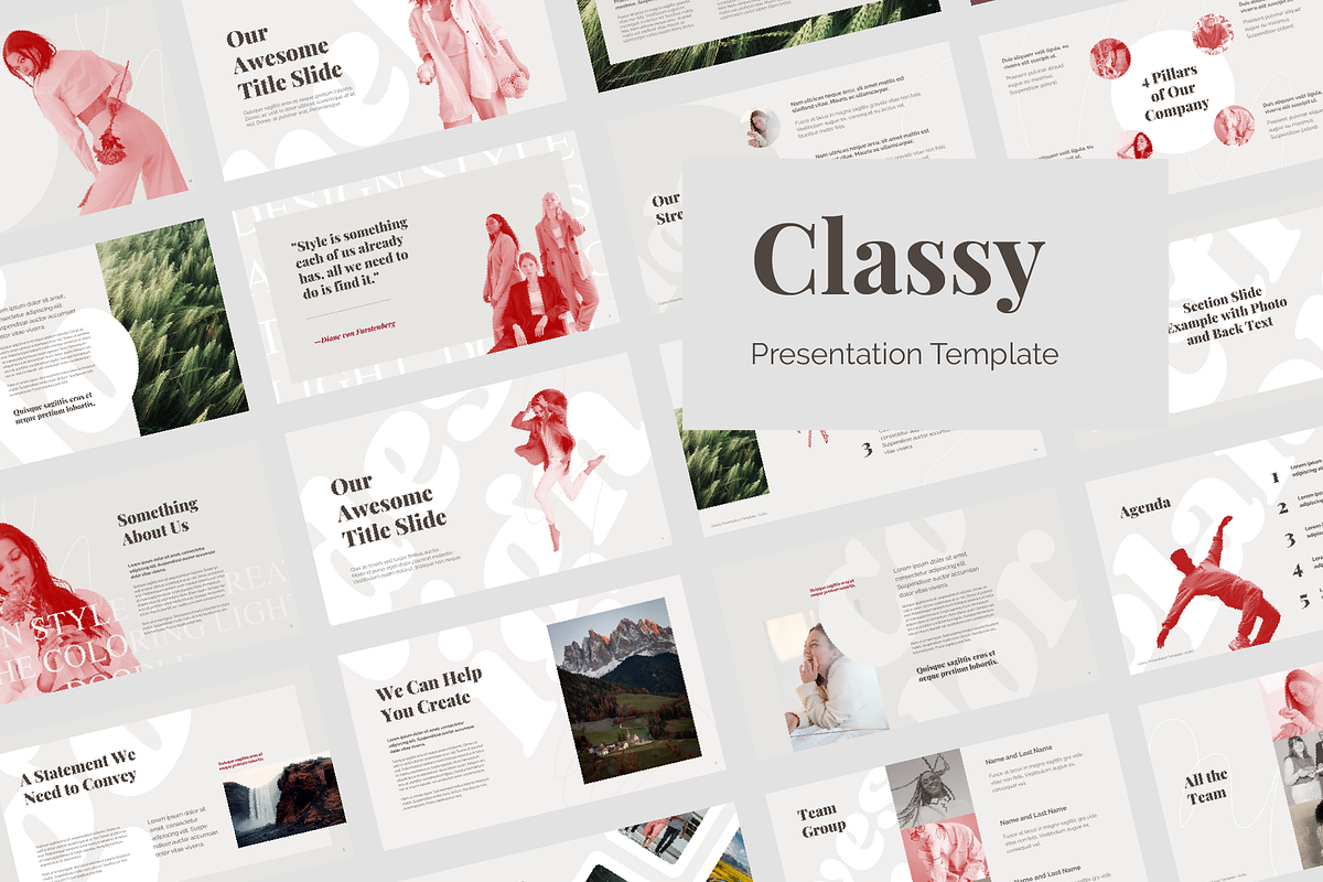 Classy - PPT Presentation Template, a Presentation Template by chio ...