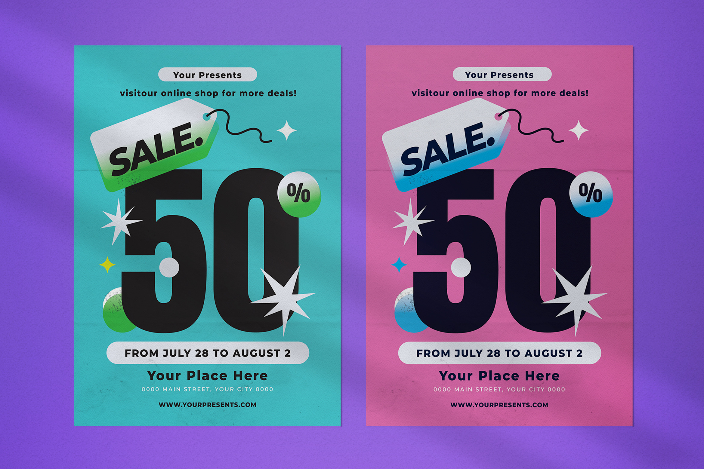 Sale Promotion Flyer, a Flyer Template by lilyshop