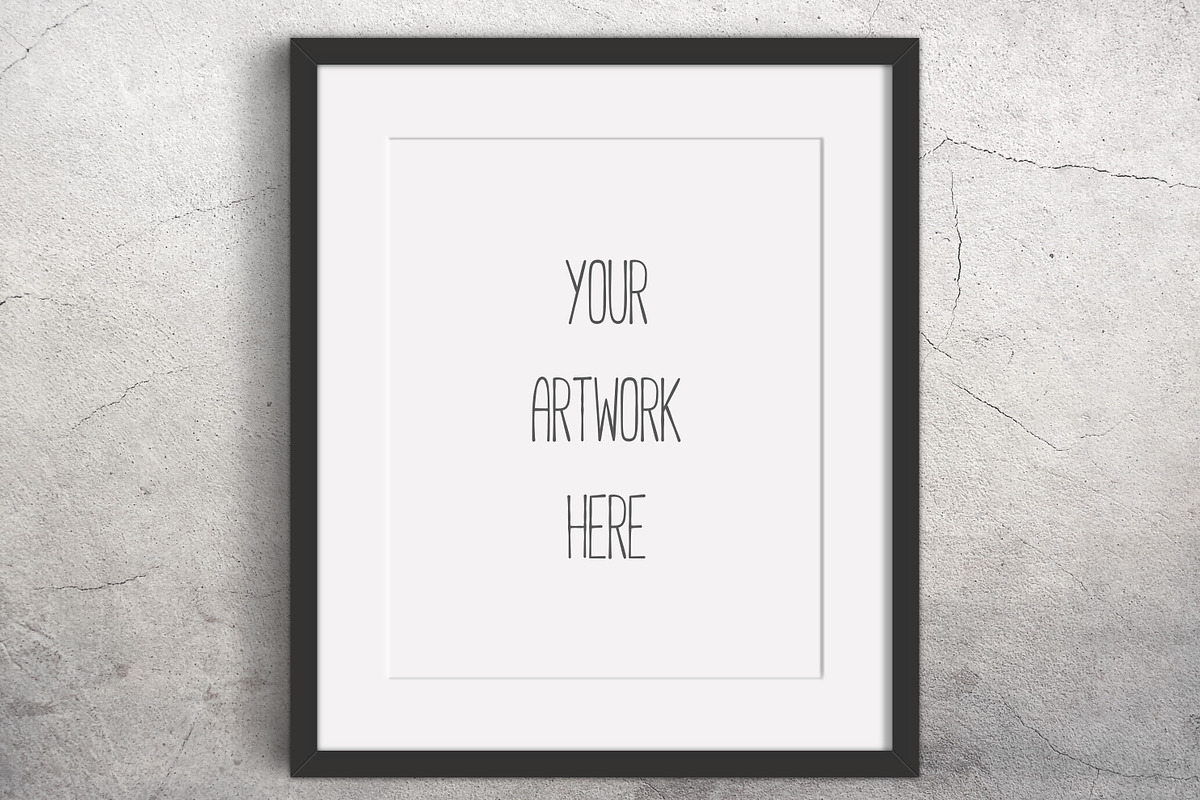 Poster mockup, a Print Template by Paper Farms | Creative Market