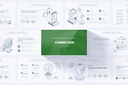 Connection PowerPoint Slides, a Presentation Template by Pulsecolor ...