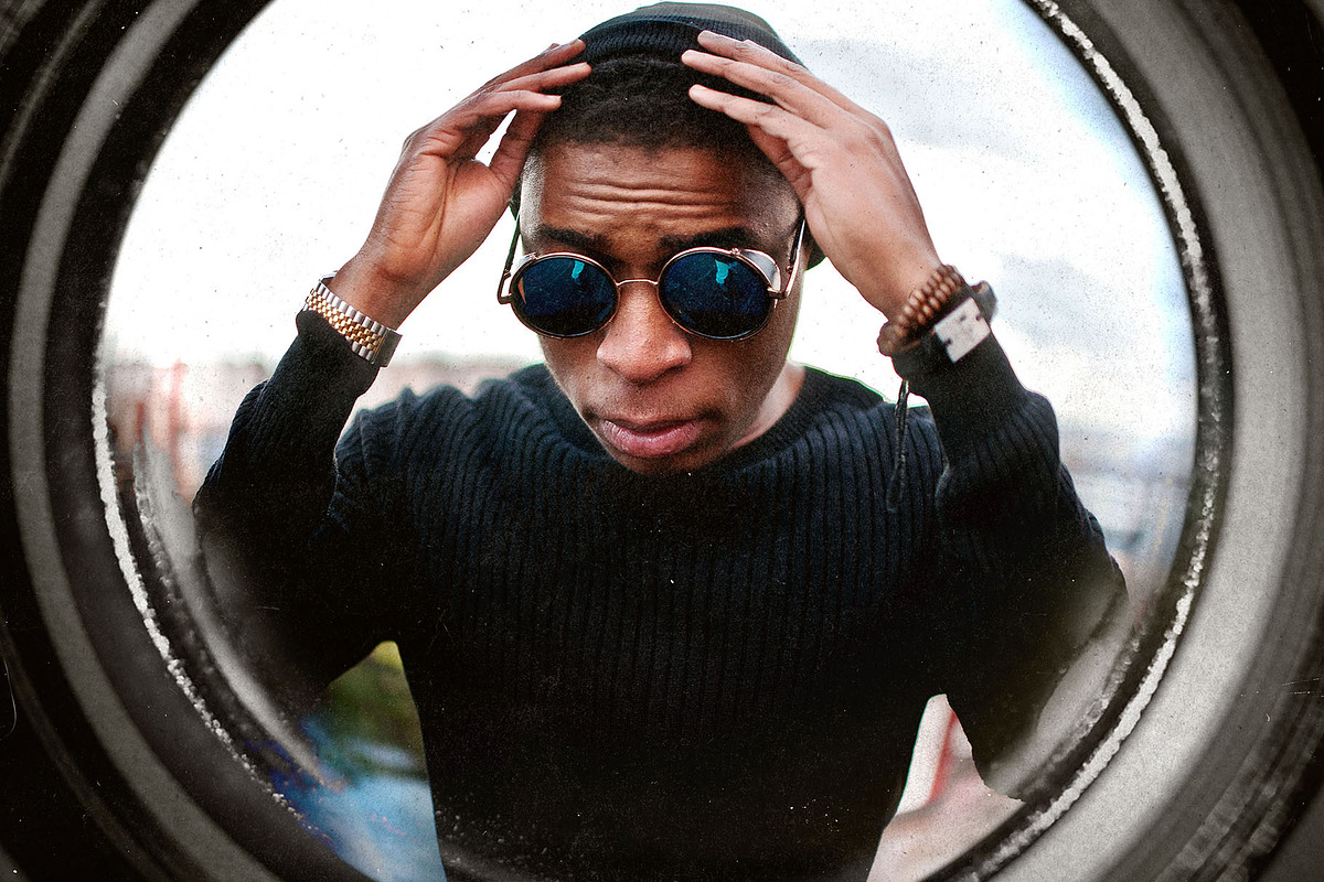 Fisheye Lens Photo Effect Template, a Layer Style Add-On by DesignerCandies