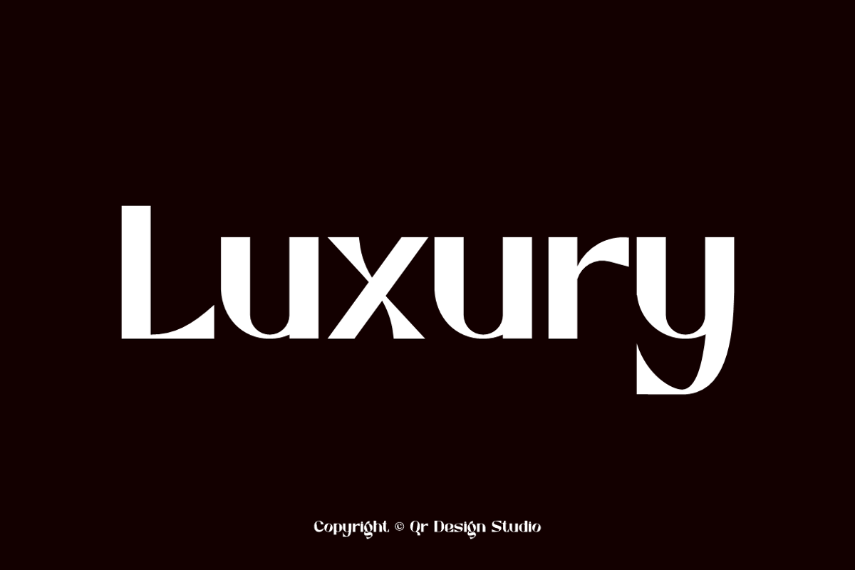 Newgon - Luxury Bold Font, a Sans Serif Font by QR Design Studio