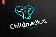 Child Medical Logo, a Branding & Logo Template by ft.studio