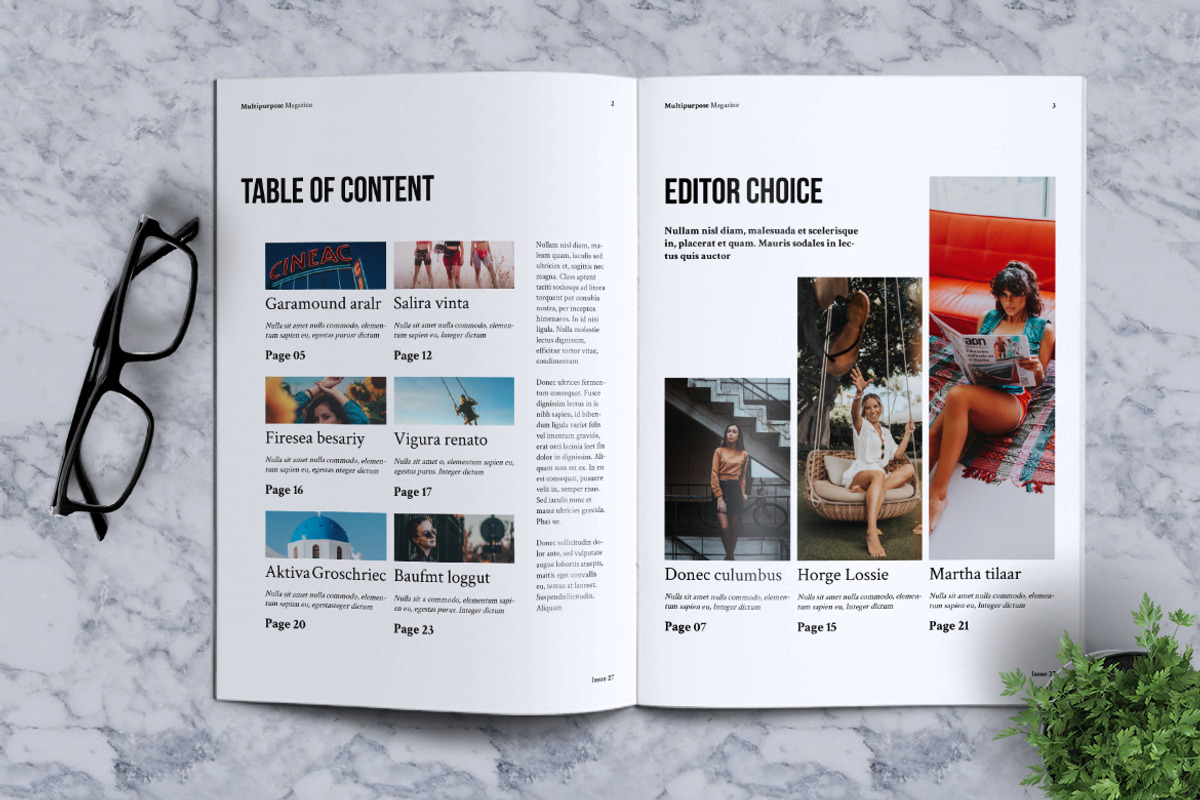 Times Magazine, a Magazine Template by Rahardi Creative