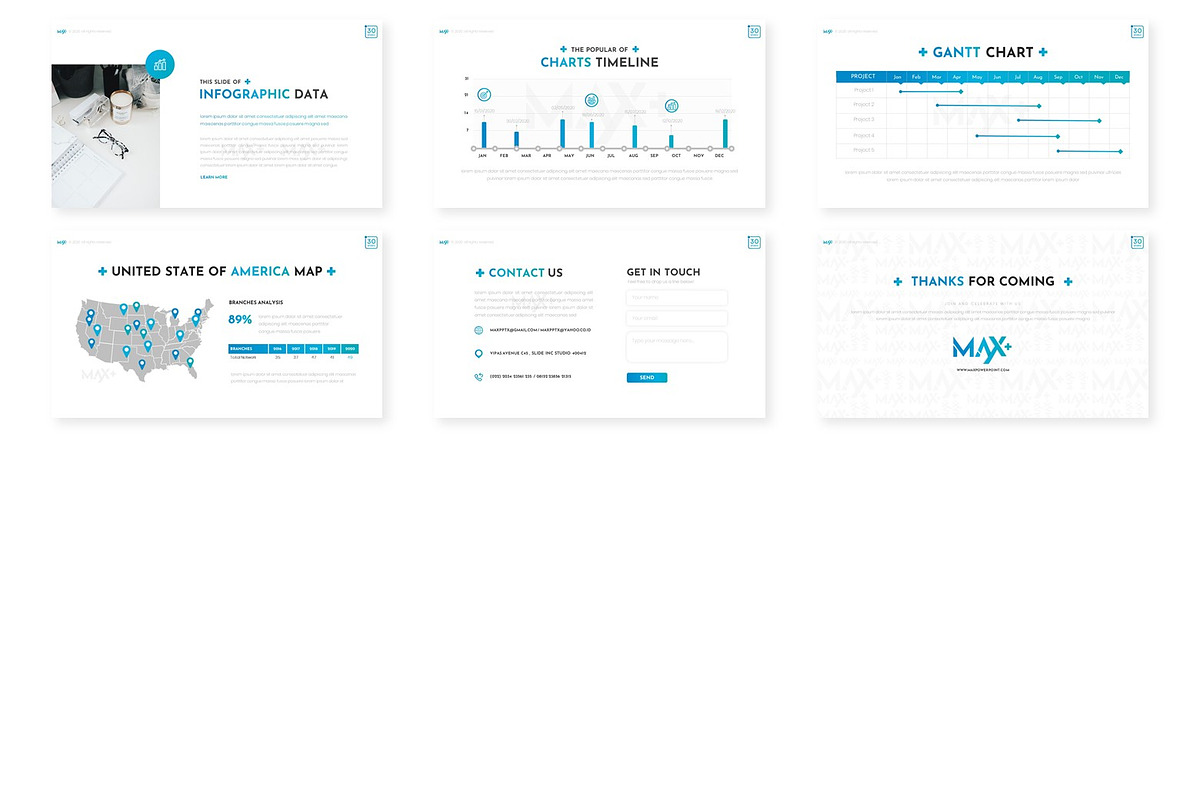 Max - Powerpoint Template, a Presentation Template by inspirasign