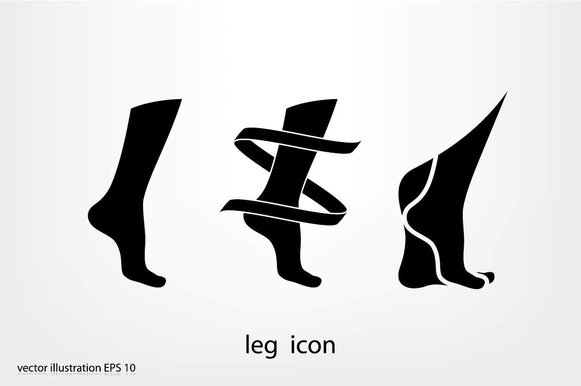 icon leg, an Icon by 007NATALIIA