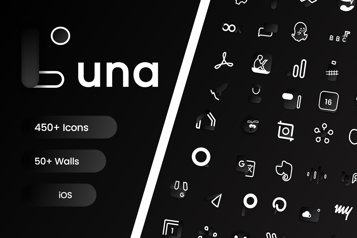 Luna icons for iOS