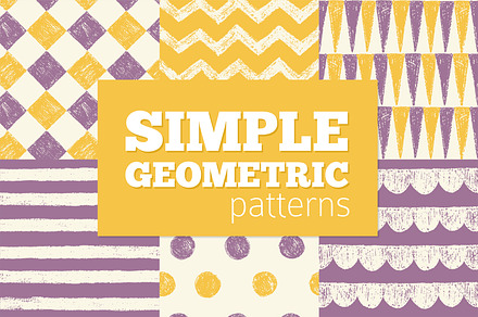 RETRO Geometric Patterns, a Pattern Graphic by adehoidar