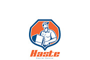 Haste Courier Services Logo, a Branding & Logo Template by patrimonio