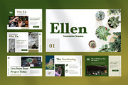 Ellen - Home Gardening Powerpoint, a Presentation Template by TMint ...