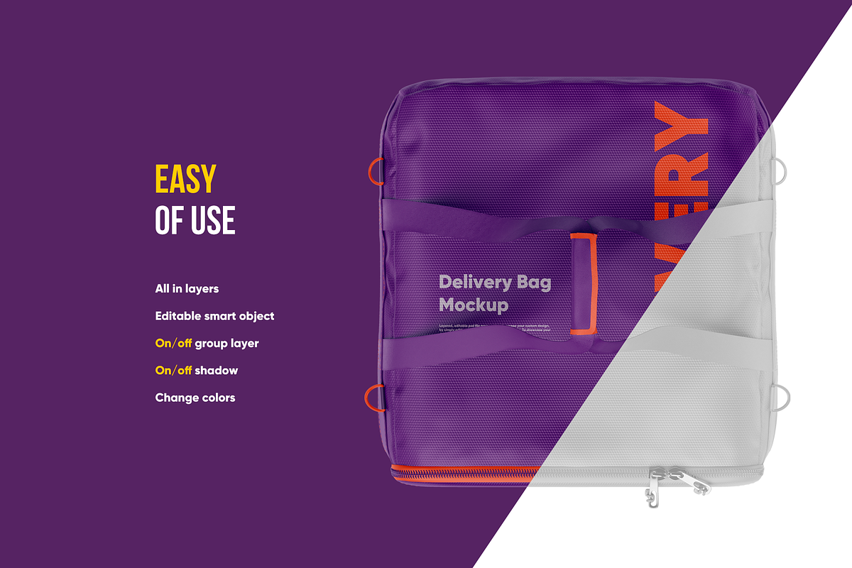 Delivery Bag Mockup | Creative Market