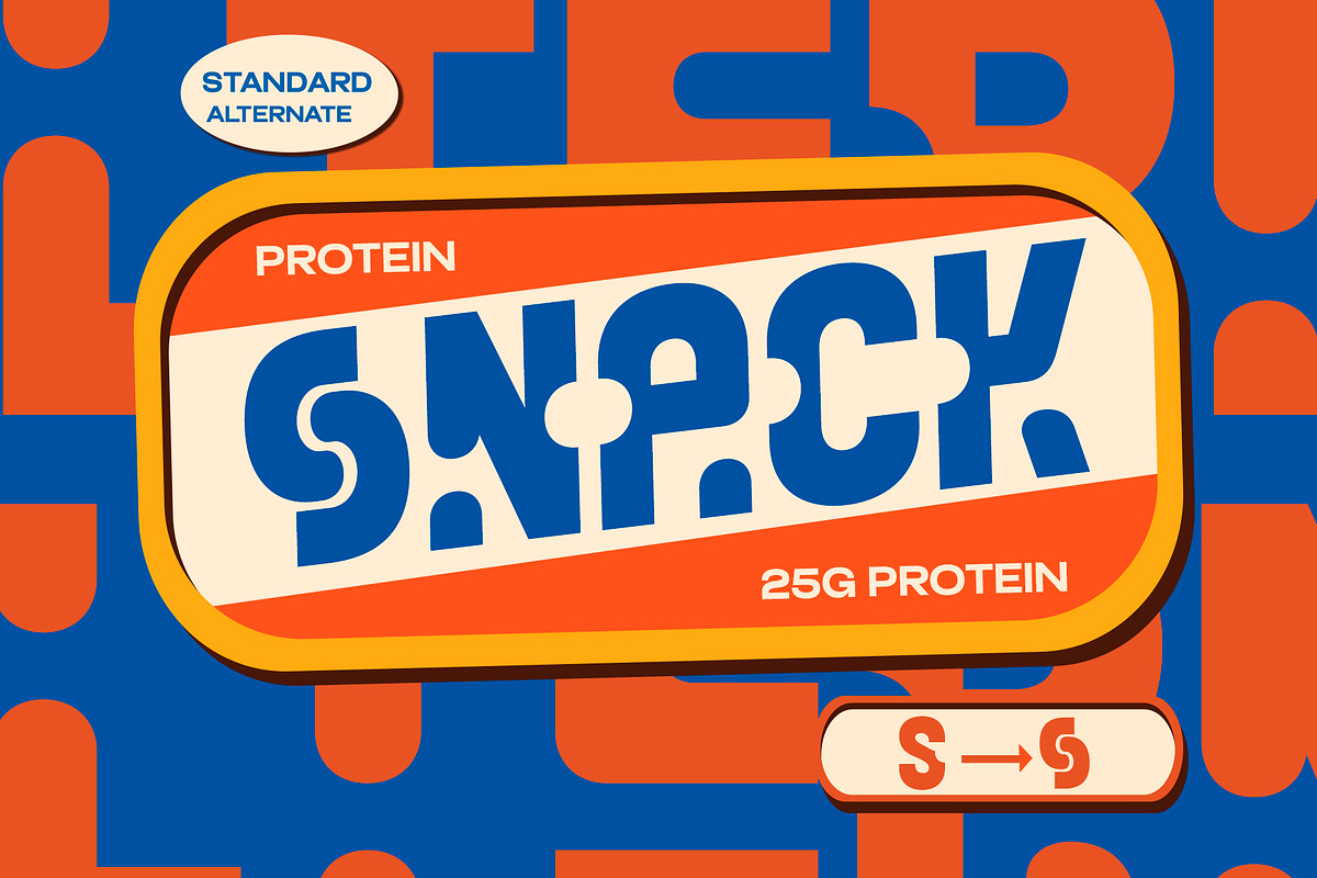 Deglin - Perforated Experimental Font