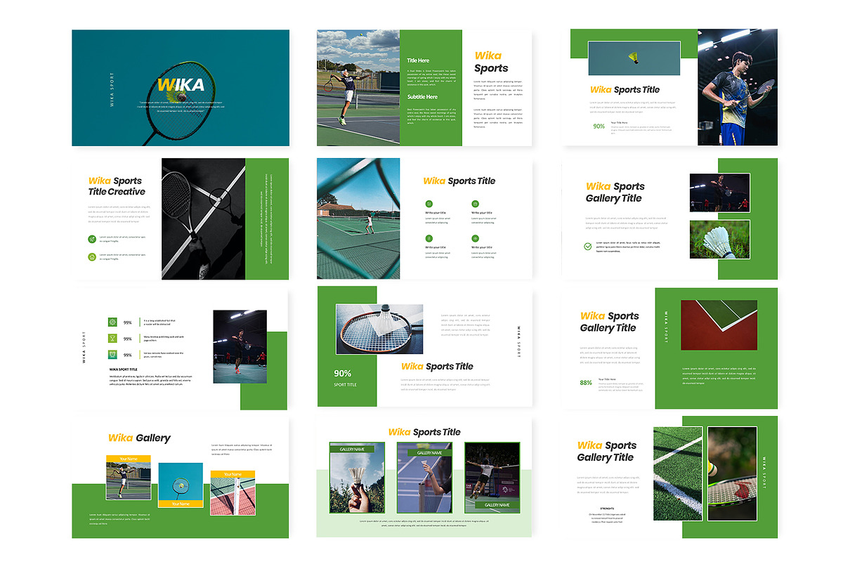 Wika - Powerpoint Template, a Presentation Template by AQR Studio