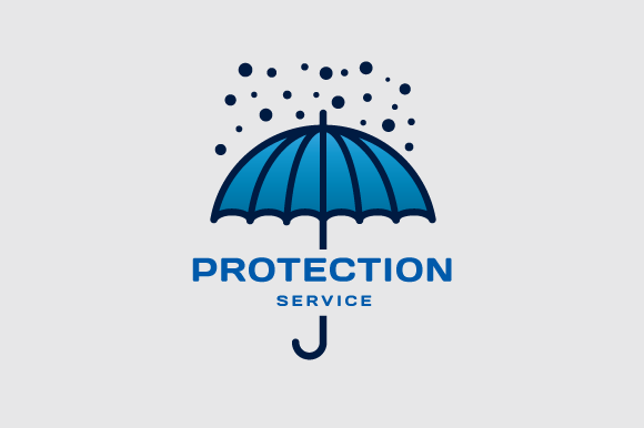 Protection logo, a Branding & Logo Template by NiklancerShop