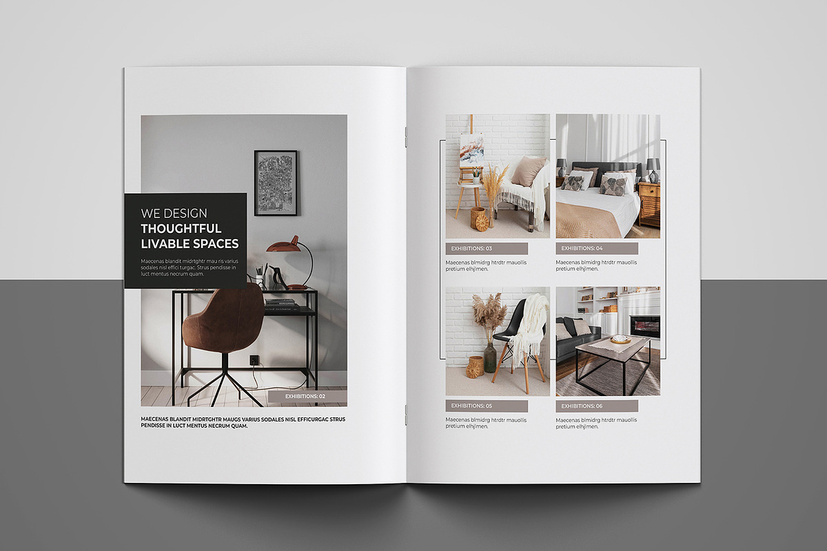 Interior Design Portfolio Brochure