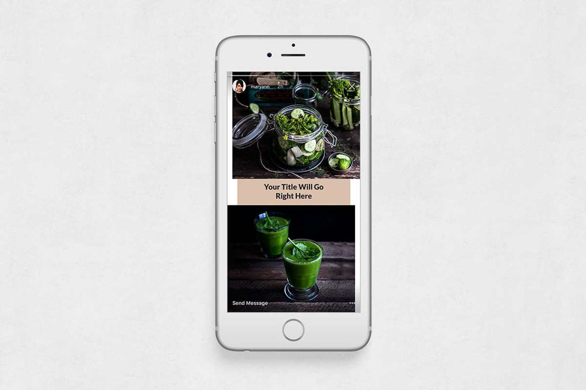 Food Animated Instagram Stories, a Social Media Template by Social ...