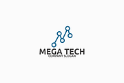 Mega Tech Logo, a Branding & Logo Template by Brandlogo | Creative Market