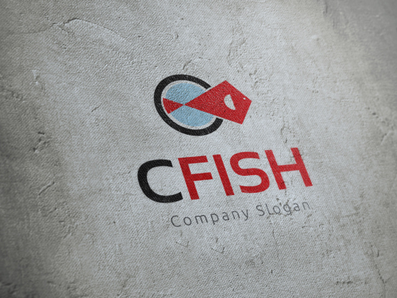 C Fish Logo, a Branding & Logo Template by rotree_man