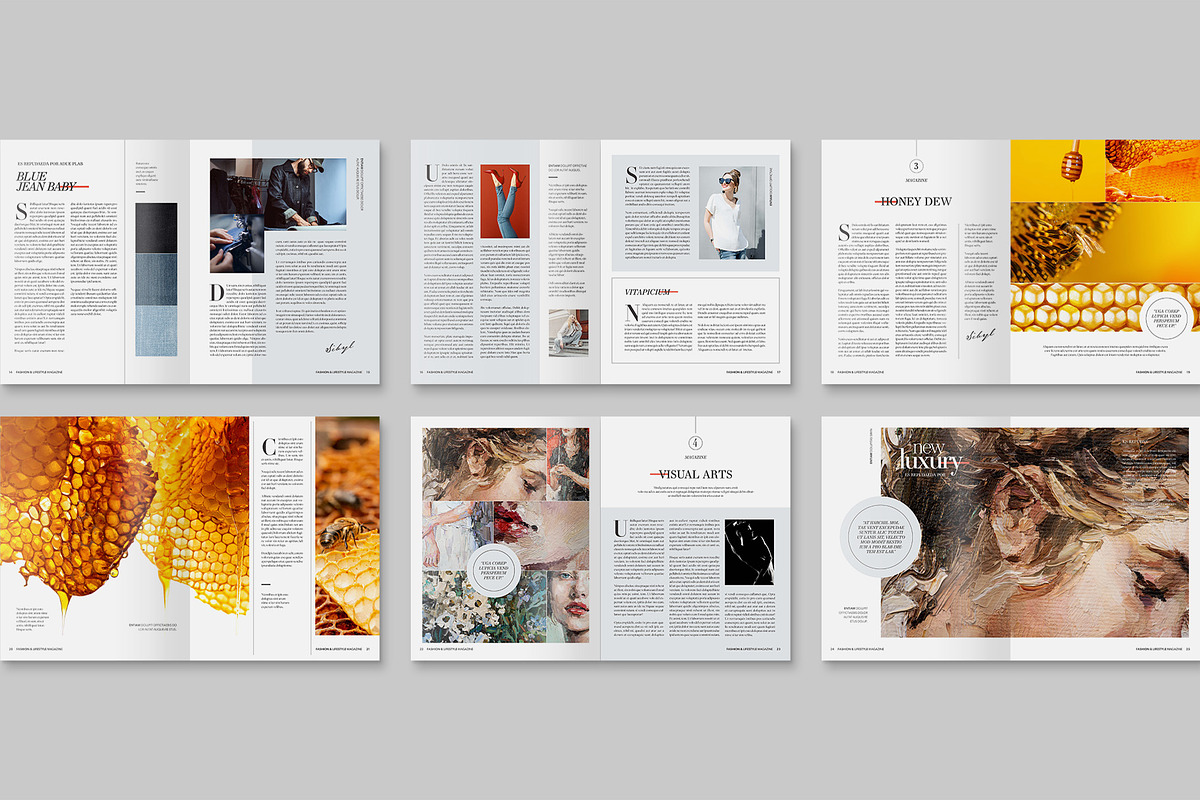 Magazine Template, a Magazine Template by BrandPacks
