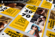 Sunglasses Sales Flyer, a Flyer Template by GraphicDiamonds