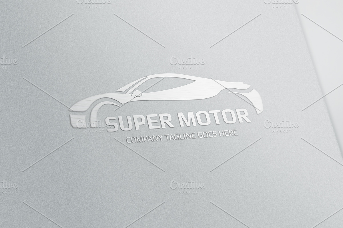 Super Motor Logo, a Branding & Logo Template by XpertgraphicD