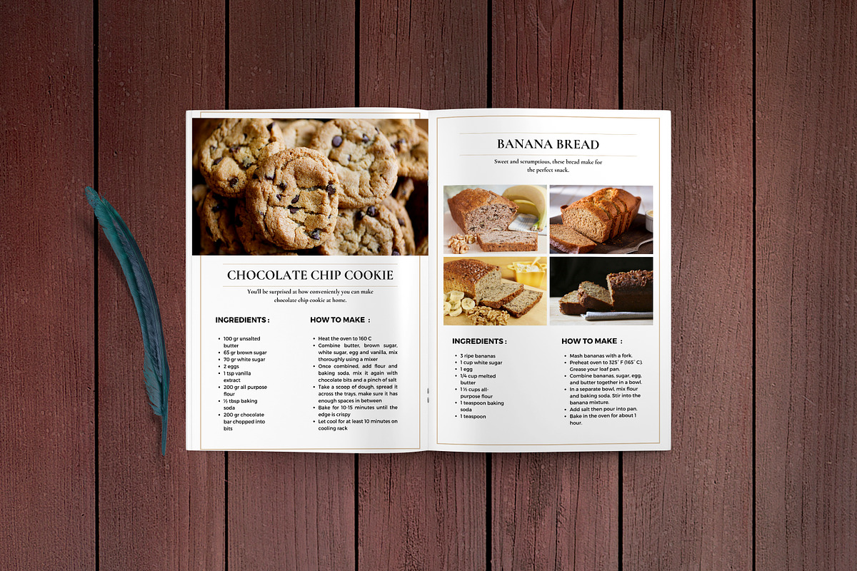 Printable Recipe Book / Cookbook