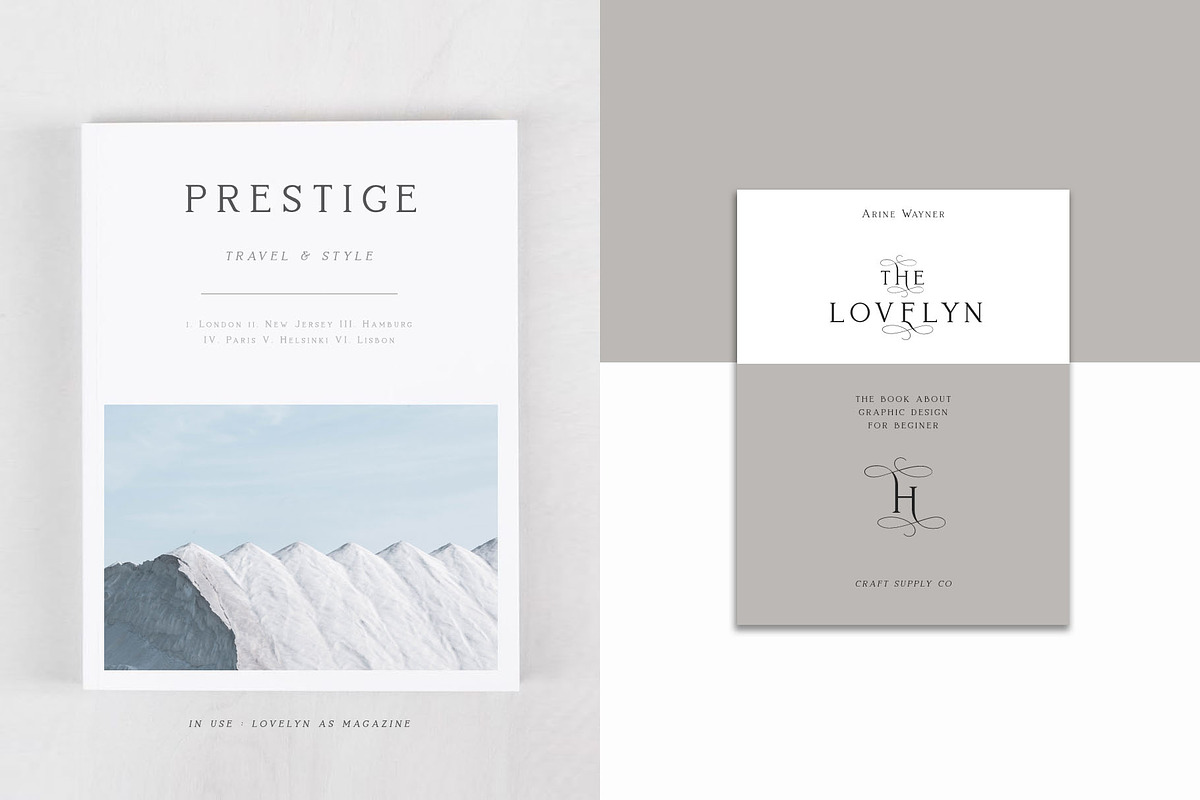Lovelyn Font, a Serif Font by Craft Supply Co.