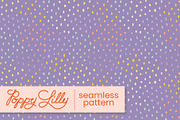 Purple Pastel Sprinkle Pattern, a Pattern Graphic by Poppy Lilly