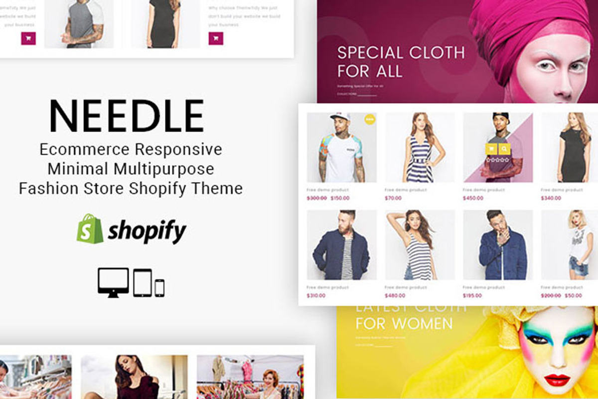 Needle - Fashion Shop Shopify Theme, a Shopify Template by ThemeTidy ...
