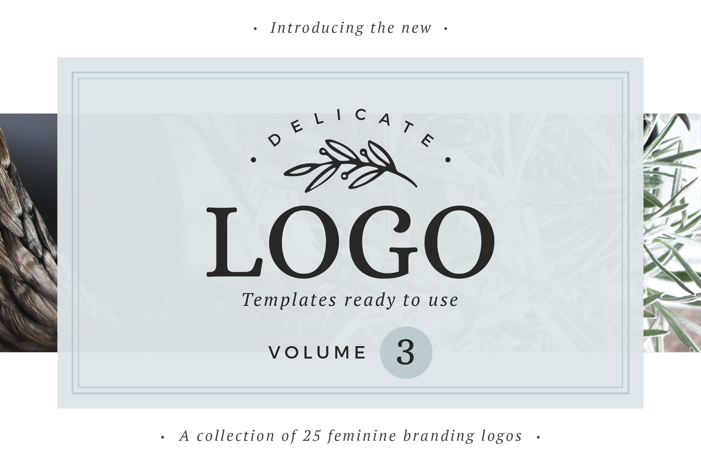 25 Delicate Feminine Logos - Vol 3, a Branding & Logo Template by ...