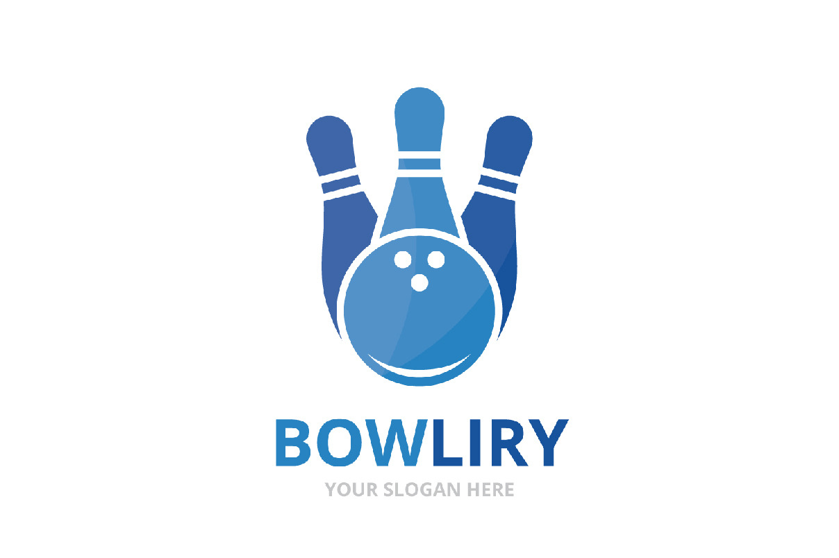 Vector bowling logo combination., a Branding & Logo Template by GraphiShop