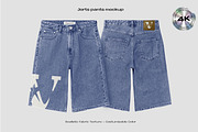 Jorts pants mockup, an Apparel Mockup by Voyage Studio