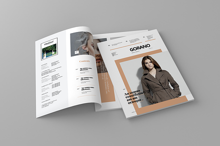 Econme - Magazine Template, a Magazine Template by inspirasign